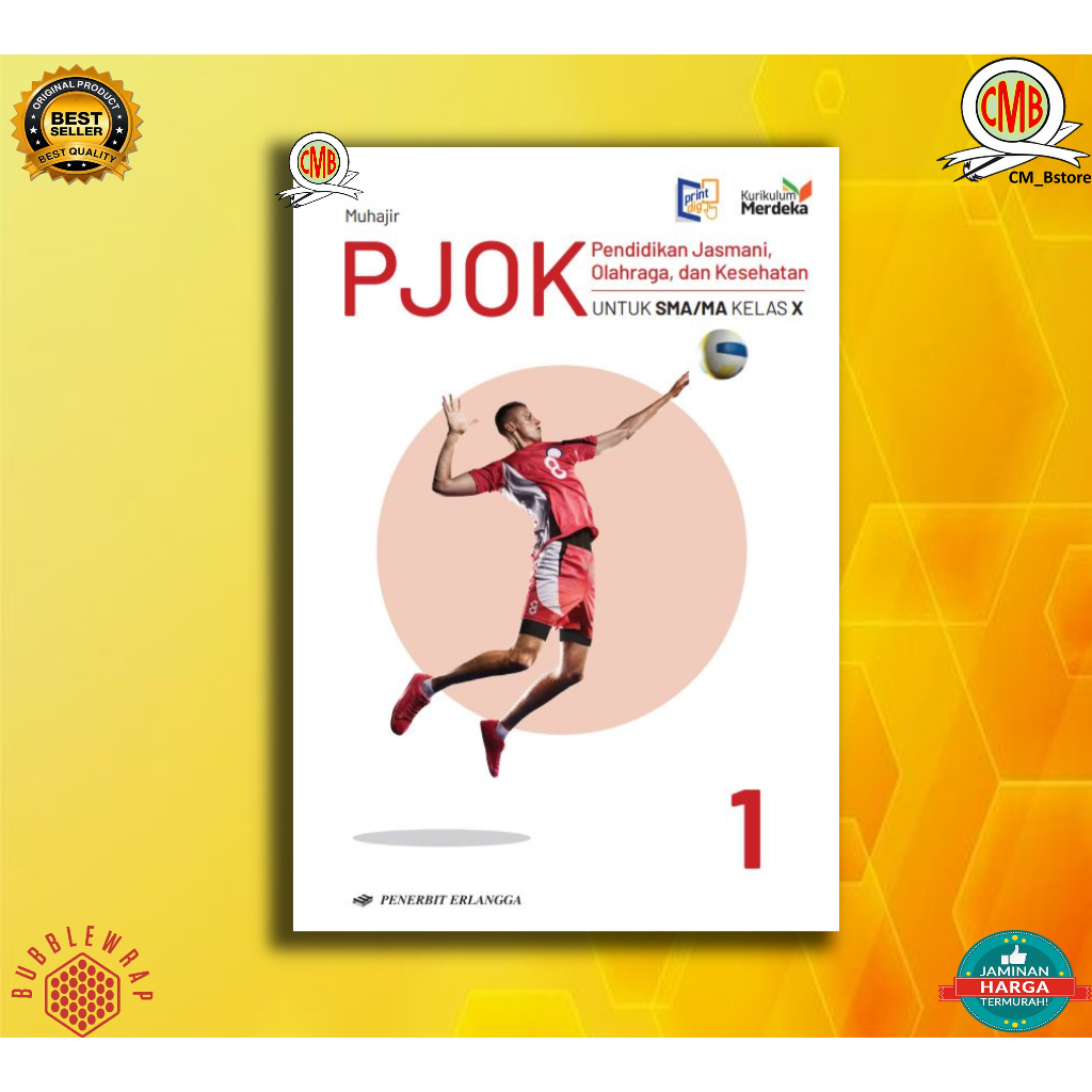 Jual BUKU PJOK KELAS 10 KURIKULUM MERDEKA ERLANGGA ORIGINAL | Shopee ...