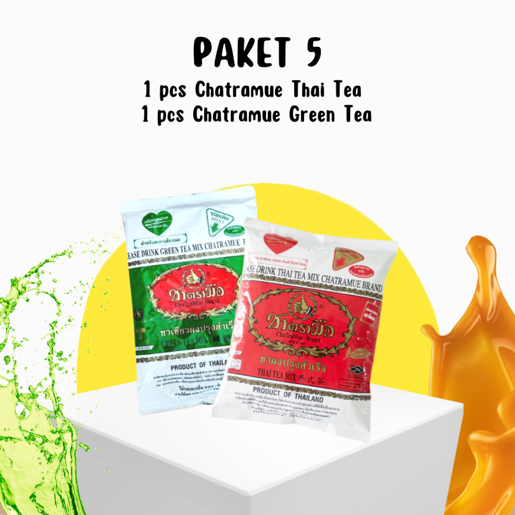 Jual JOGJA SUPPLY - Paket Usaha Minuman Thai Tea Green Tea Premium ...