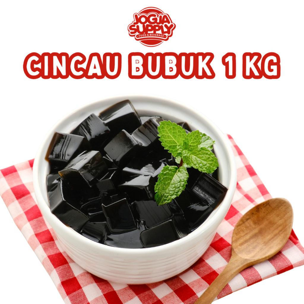 Jual Jogja Supply - Bubuk Cincau 1 Kg / Cincau Powder / Grass Jelly ...