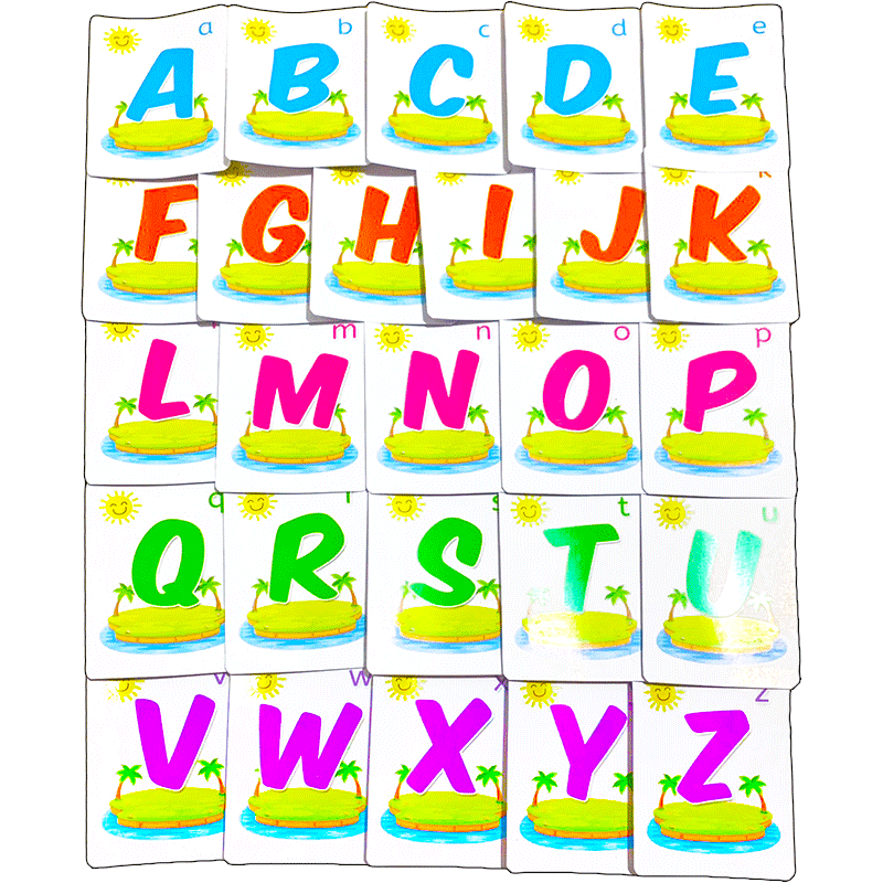 Jual Flashcard ABC Alphabet 26 Kartu Anak | Shopee Indonesia