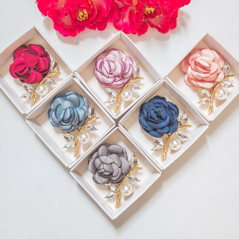 Jual BROS JILBAB BUNGA KORSAE PREMIUM | Shopee Indonesia