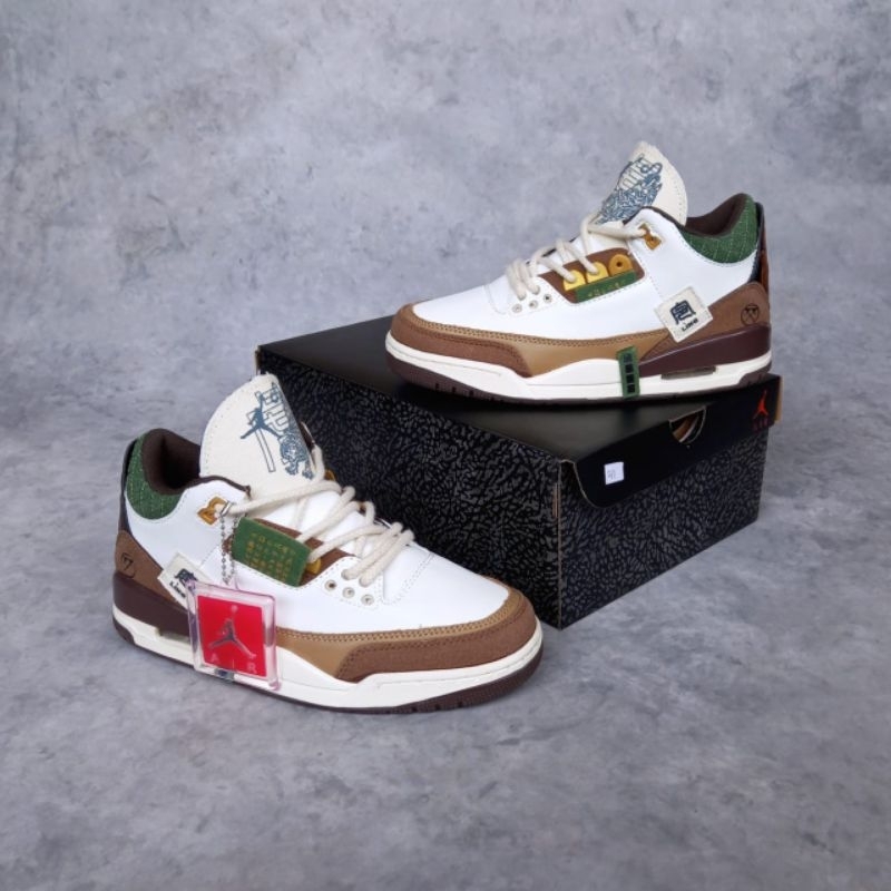 Jual NIKE AIR JORDAN 3 RETRO YEAR OF THE TIGER DECONSTRUCTED | Shopee ...
