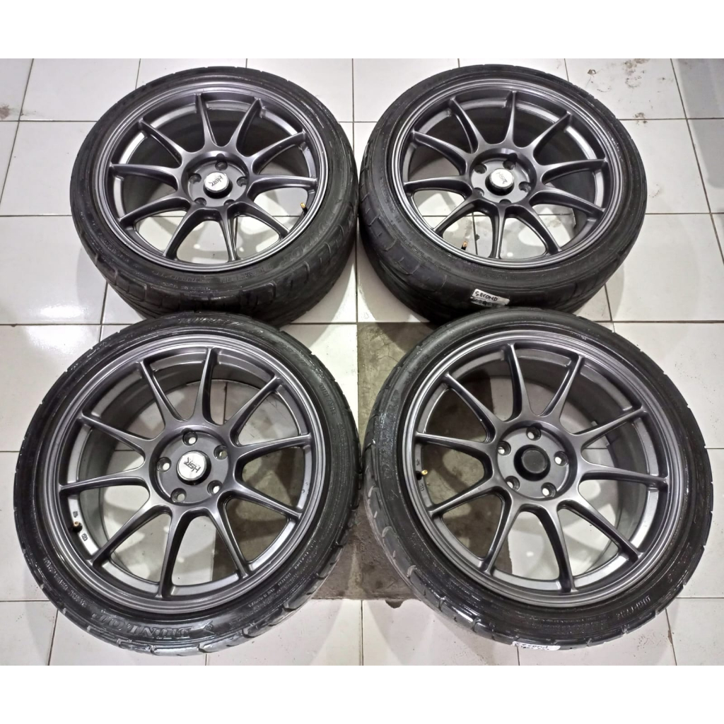 Jual Velg Mobil Bekas Ring 18 ZICO HSR R18 Lebar 8 Lubang 5 BAN 225 40 R18 | Shopee Indonesia
