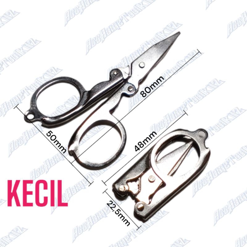 Jual Gunting Lipat Ukuran Kecil Sedang Besar / Gunting Jadul Ukuran ...