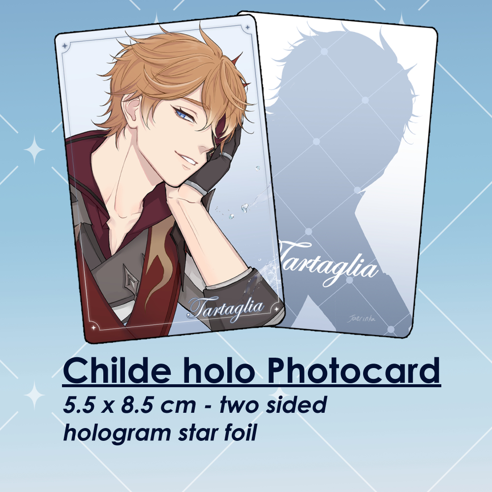 Jual Holo Photocard Genshin Impact Childe | Shopee Indonesia