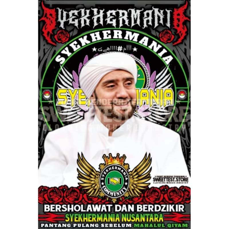 Jual CETAK BENDERA GIANTFLAG TERMURAH, BENDERA SYEKHERMANIA, BENDERA ...