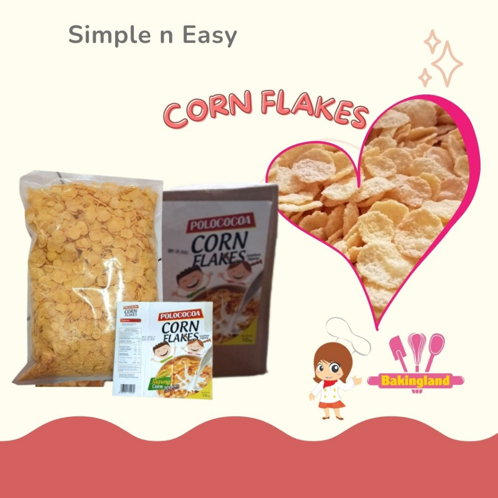Jual Corn flakes kiloan cornflake bening | Shopee Indonesia