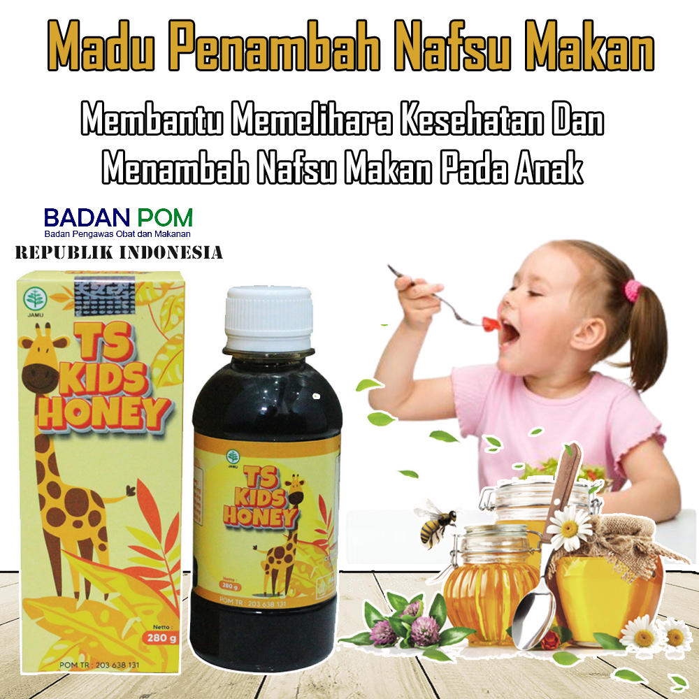 Jual Madu Penambah Nafsu Makan Anak, Usia 1,2,3,4 Tahun, Vitamin Anak ...