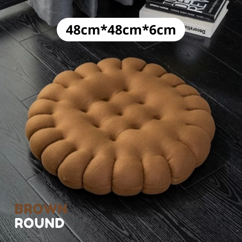 Jual HIYURI Bantal Duduk / Bantal Sofa / Alas Duduk Bentuk Biskuit ...