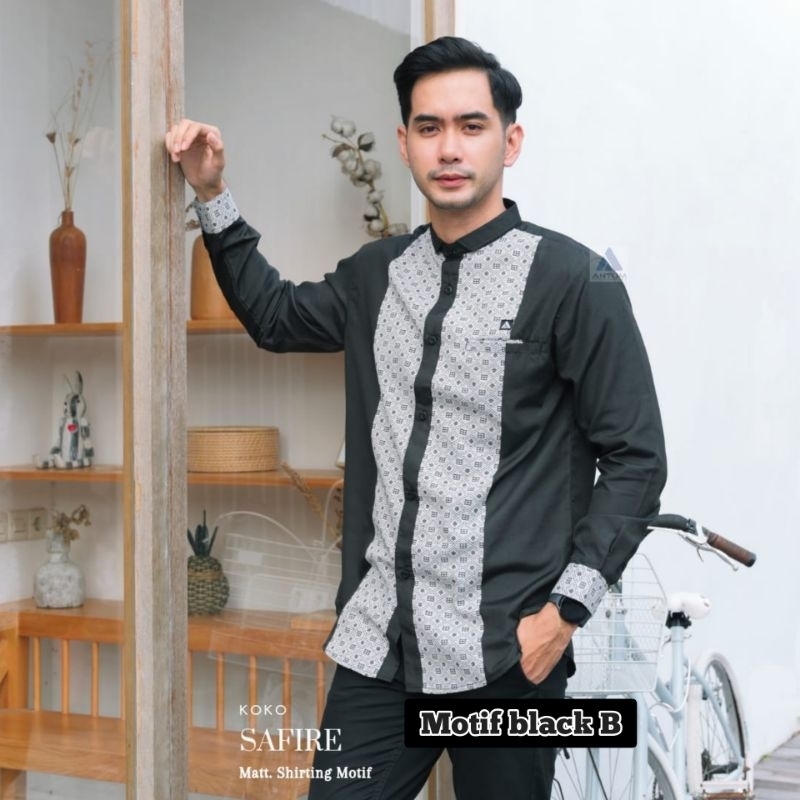 Jual Kemko Safire Antum - Kemko Pria Lengan Panjang M-L-XL-XXL Kemeja ...