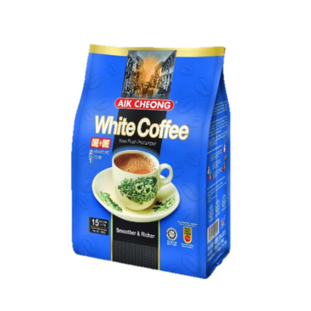 Jual Aik Cheong White Coffee/ White Coffee Less Sugar/ White Coffee One ...