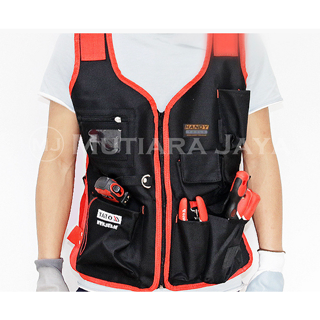 Jual PLATO Rompi Proyek Tukang Kerja Vest Multifungsi Safety Tool Vest ...