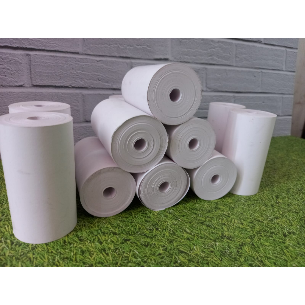 Jual Kertas Thermal 80X50 / KERTAS STRUK KASIR 80X50 POLOS CORELESS ...