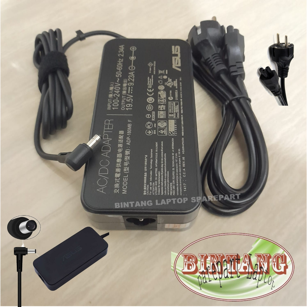 Jual Adaptor Charger Casan Kabel Laptop Asus ROG Strix G15 G512LI ...