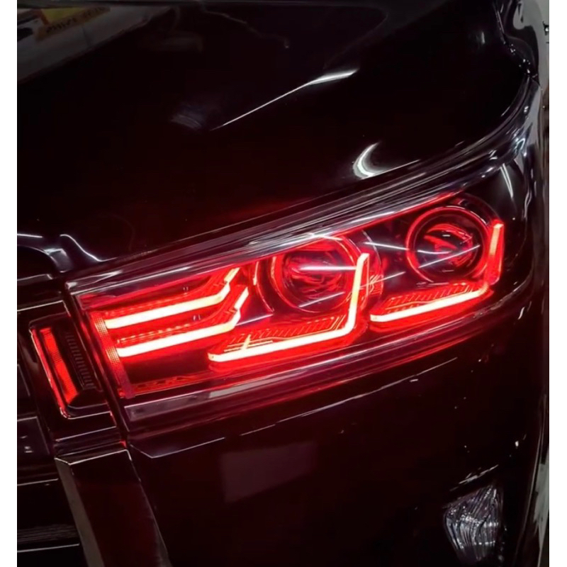 Jual custom headlamp inova reborn tipe G Q venturer doble proji bmw L ...