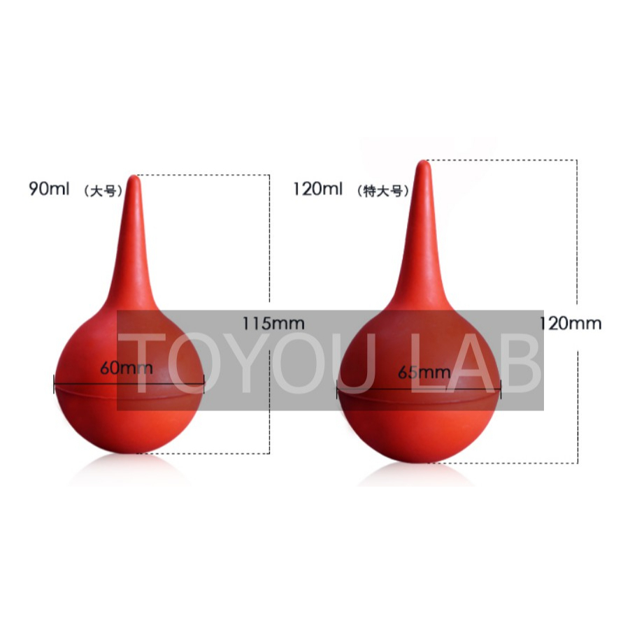 Jual RUBBER PIPET FILLER /BULB HISAP /PENIUP DEBU BERKUALITAS TINGGI ...