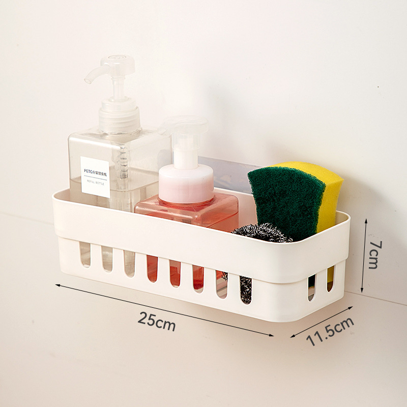 Jual Tempat Sponge Cuci Piring Estetik Tempel Kotak Sabun Cair Rak ...
