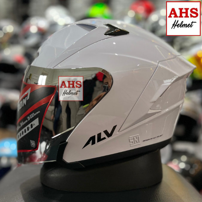 Jual ALV ULTRON HELM HALFFACE SOLID SINGGEL VISOR STANDART SNI | Shopee Indonesia