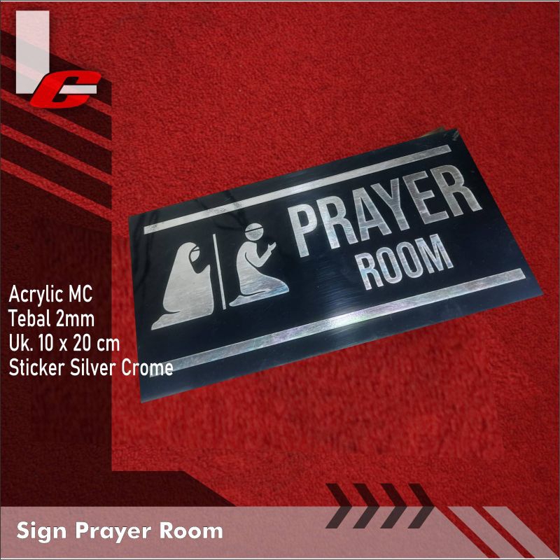 Jual Akrilik sign PRAYER room/tinggal tempel | Shopee Indonesia