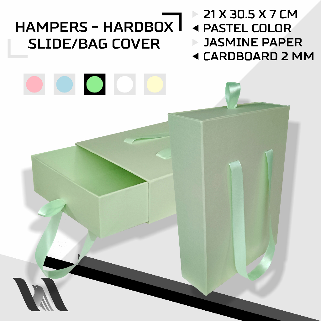 Jual HAMPERS GIFT BOX - HARDBOX COLOR - CUSTOM PRINTING - KOTAK KADO ...