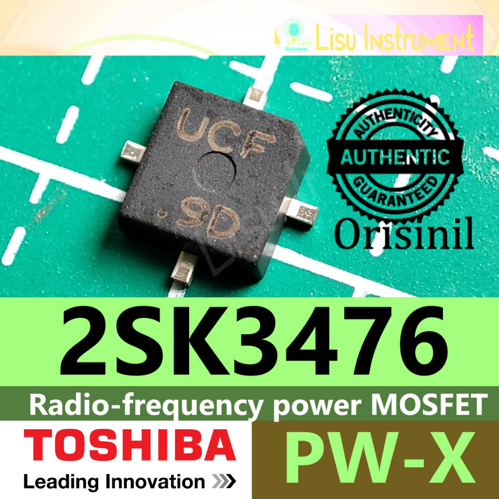 Jual 2SK3476 UCF Radio-frequency N-Channel Power MOSFET PW-X Toshiba Original | Shopee Indonesia