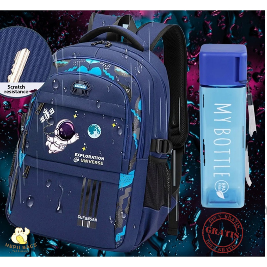 Jual TAS SEKOLAH BAHAN TEBAL ANTI AIR UNTUK ANAK COWOK - TAS RANSEL BERKUALITAS TINGGI ...