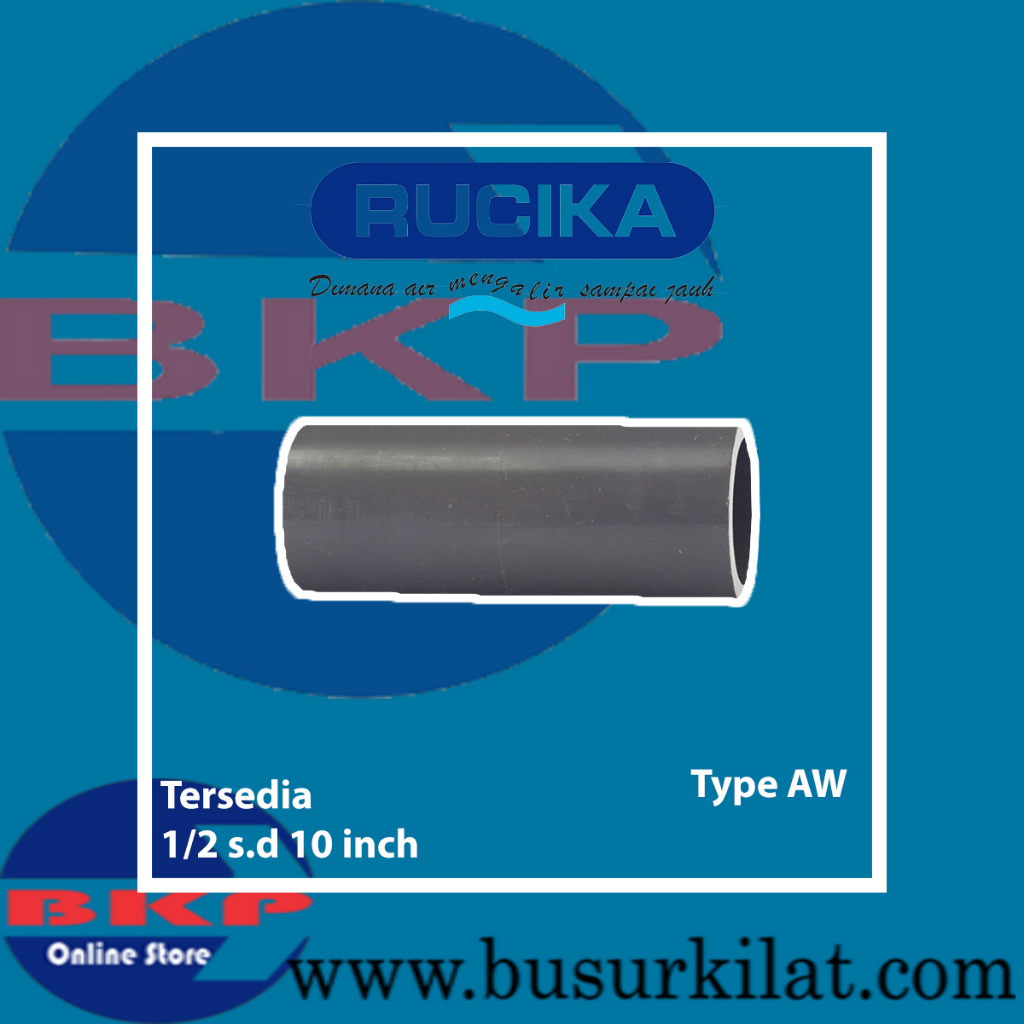 Jual Sock 1 Inch (Aw) Socket Pvc Rucika / Sambungan Pipa / Fitting Pipa ...
