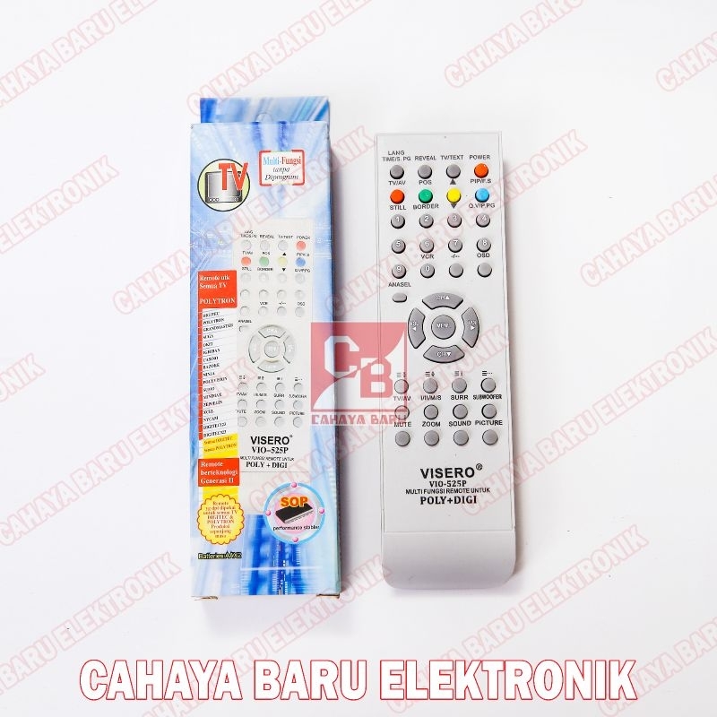 Jual Remot TV POLIDIGI Tabung / Remot TV Polytron Dan Digitec | Shopee ...
