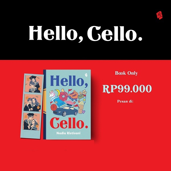 Jual Novel Hello (Again), Cello - Hello, Cello - Hilmy Milan New Cover ...