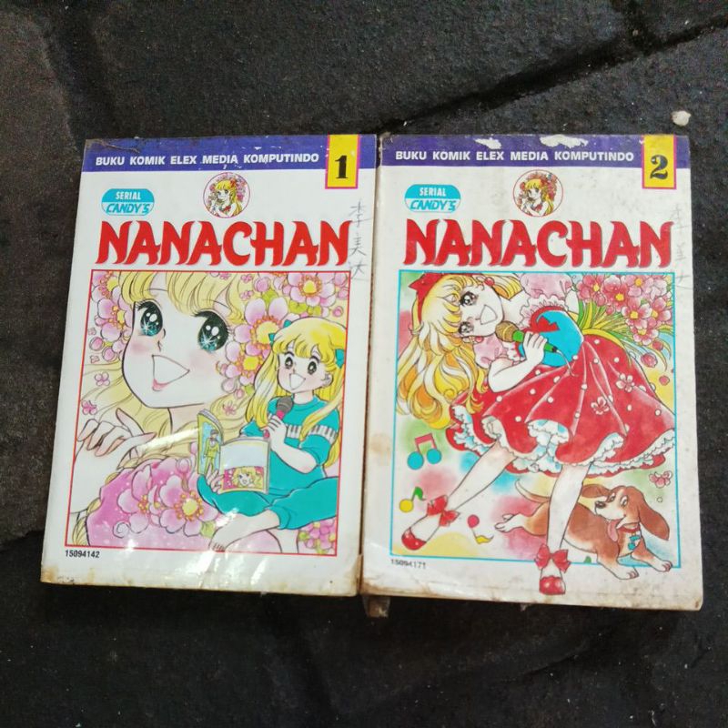 Jual buku serial candy's komik nana chan 1-2 lengkap tamat | Shopee ...