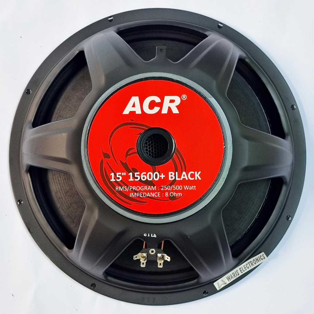 Jual Speaker 15 inch 15" ACR 15600+ BLACK 15600 PLUS SERIES | Shopee ...