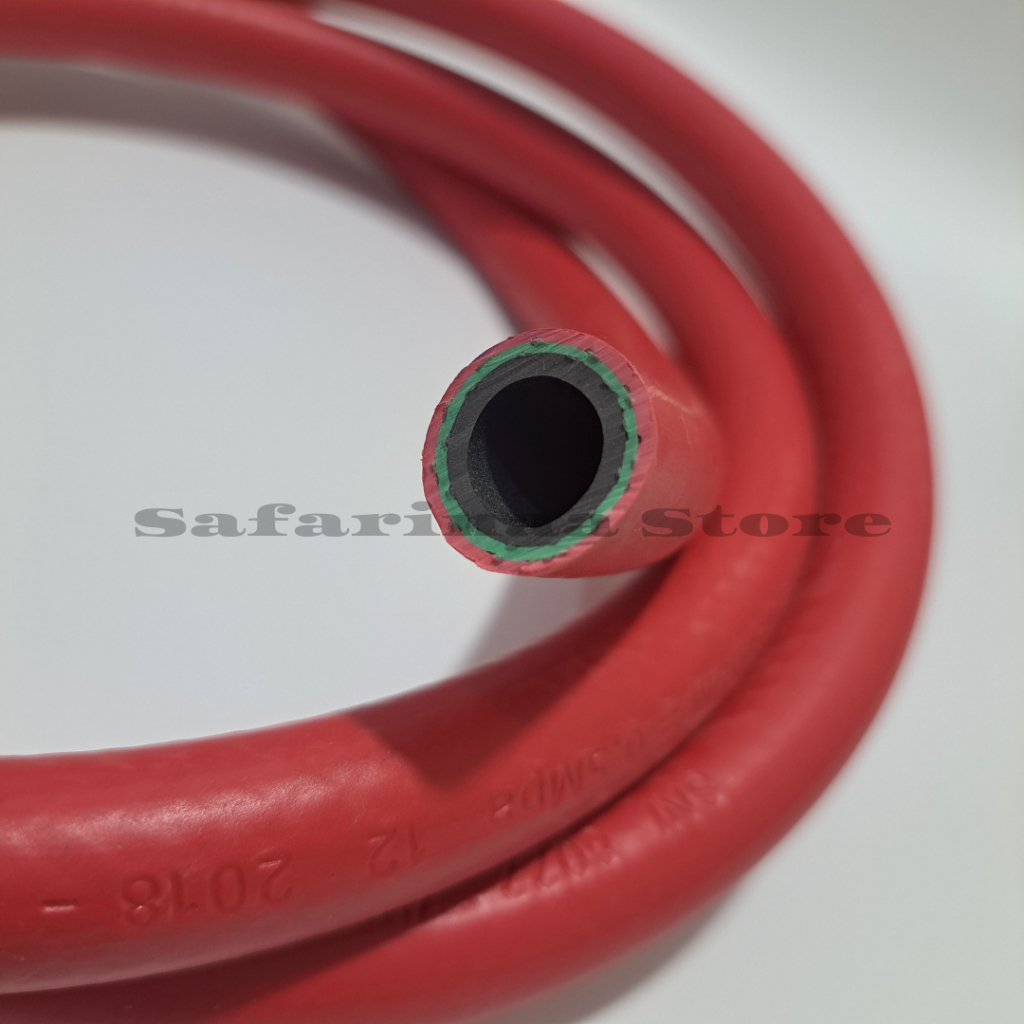 Jual SELANG LPG GAS LPG 3 LAPIS 5 LAPIS ORANGE MERAH PER METER GRATIS ...