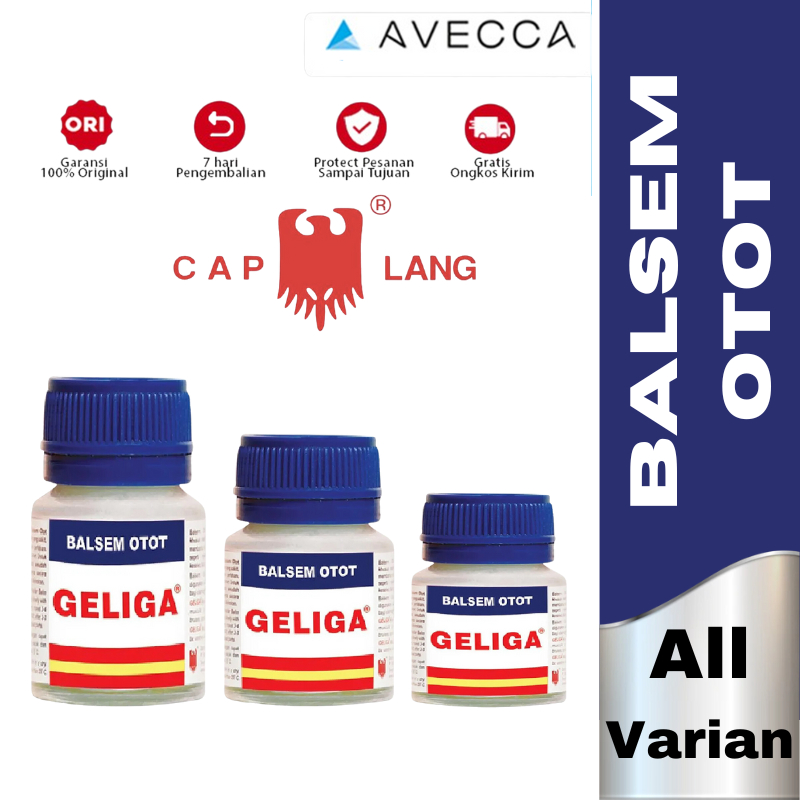Jual Balsem Otot Geliga 10 gr / Balsem Otot Geliga 10 gr / Balsem Otot ...