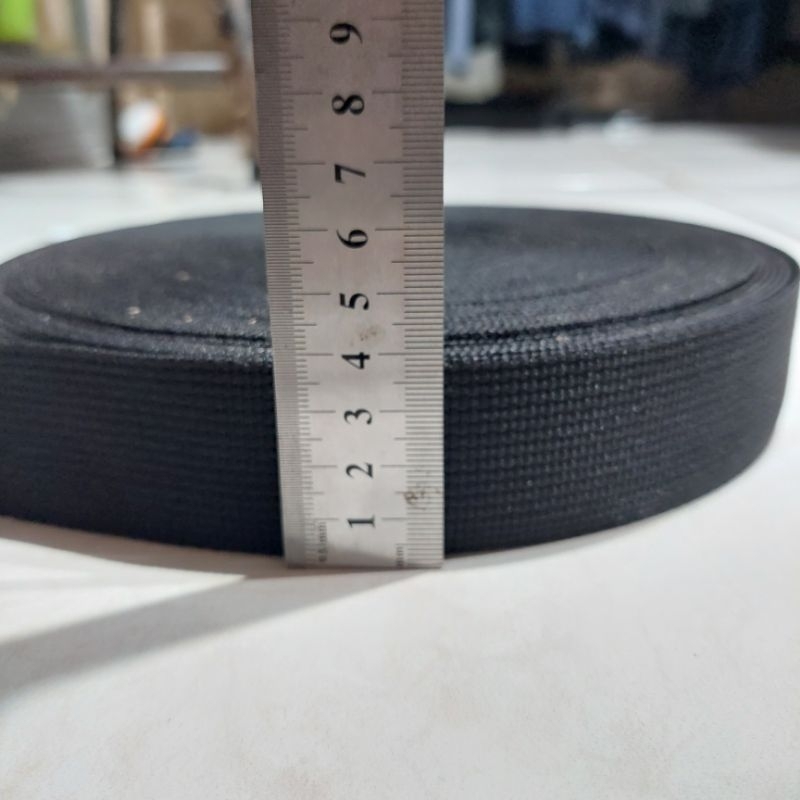 Jual 5 METER TALI WEBBING 4CM / WEBBING TAS / WEBBING CARRIER / WEBBING ...