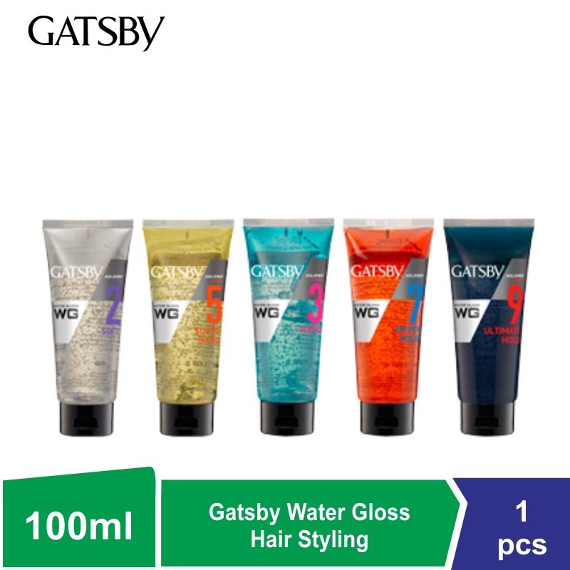 Jual GATSBY Water Gloss Kemasan Tube 100gr | Gatsby WG 100gr All ...