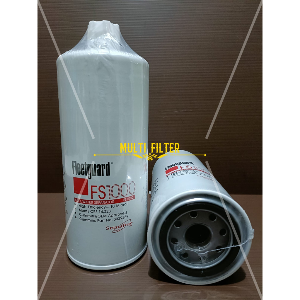 Jual Fuel Filter FLEETGUARD / Filter Solar FLEETGUARD FS1000 / FS 1000 ...