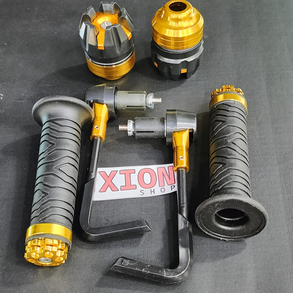 Jual Handgrip Grip Stang Motor Dan Pelindung Stang Handguard Proguard ...
