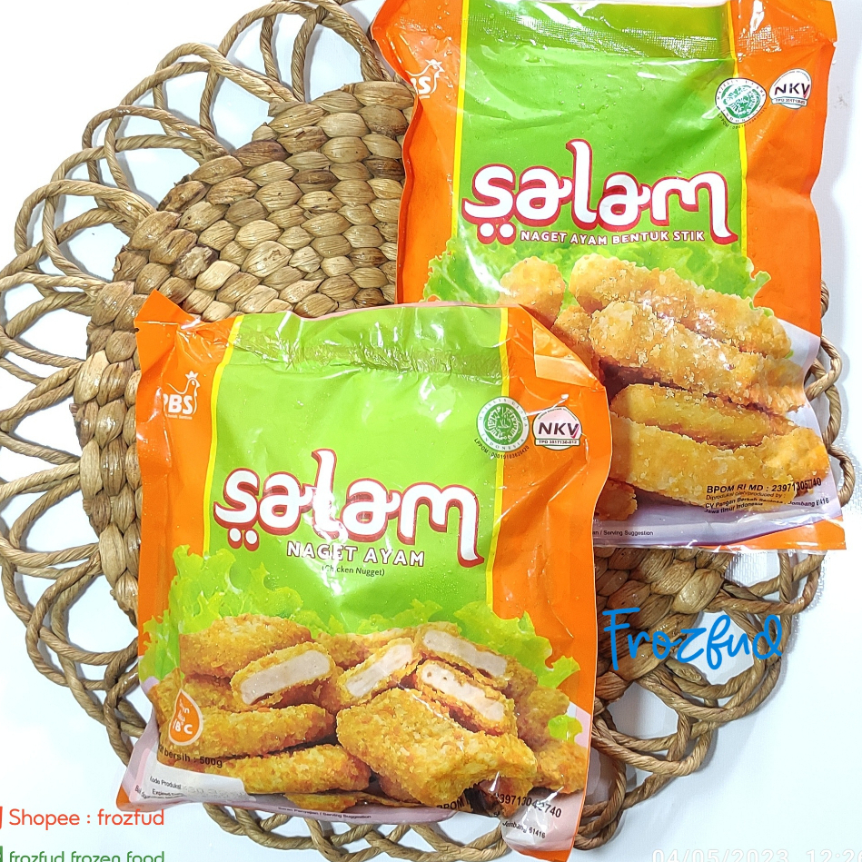 Jual Salam Naget Ayam Chicken Nugget 500gr (Include Bubble Wrap) | Shopee Indonesia