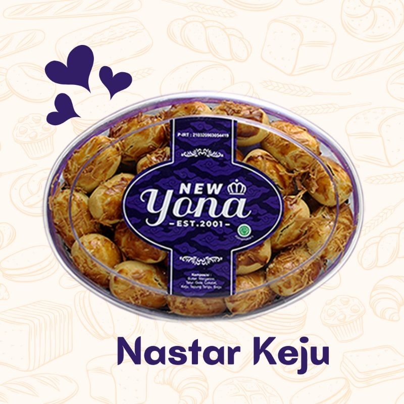 Jual Kue Lebaran Kue Kering New Yona Cookies Reguler / Satuan Edisi ...