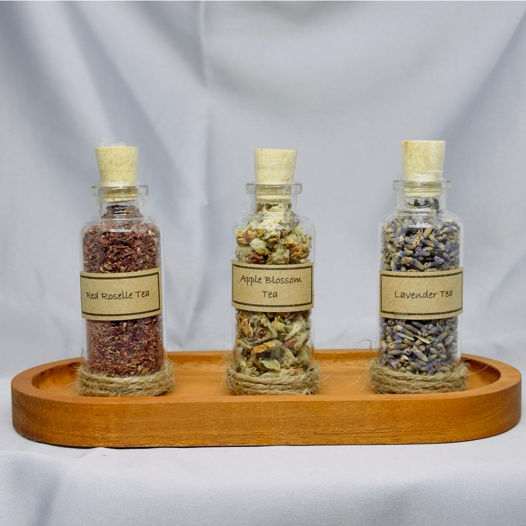 Jual TEH BUNGA HERBAL LAVENDER CHRYSANTHEMUM PEPPERMINT JASMINE LOTUS ...