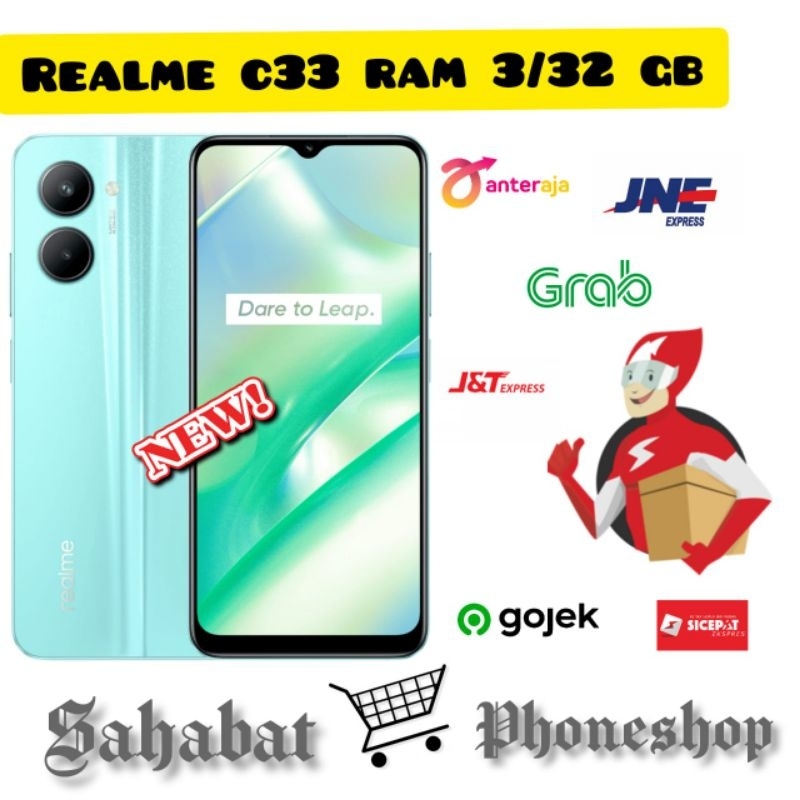 Jual REALME C33 RAM 3 GB/32 GB GARANSI RESMI | Shopee Indonesia