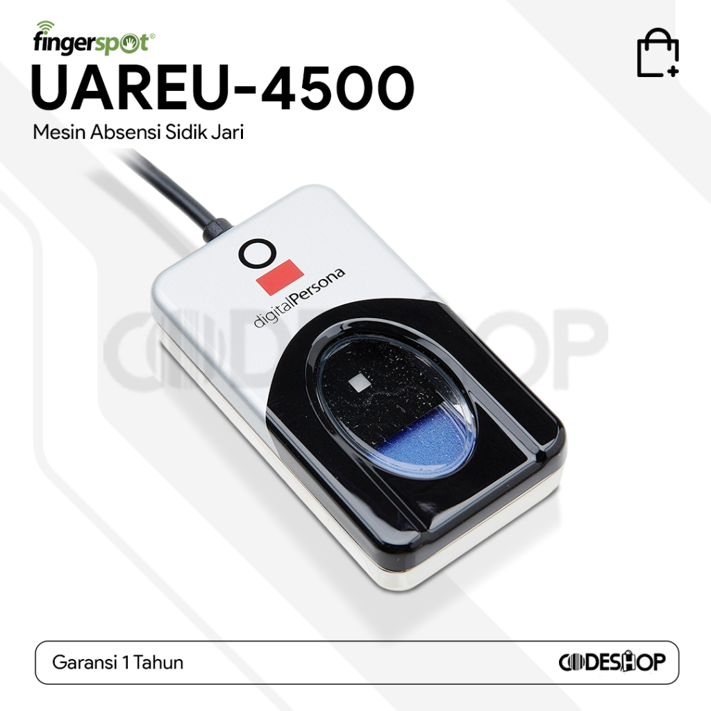 Jual Fingerprint Digital Pesona UAREU 4500 Mesin Absensi U are U 4500 SDK | Shopee Indonesia