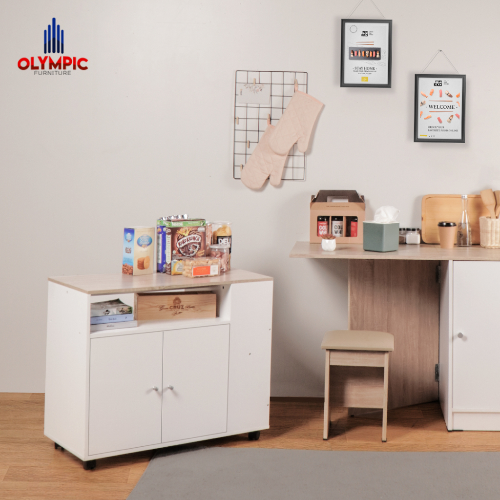 Jual Rak Serbaguna Meja Sudut Kecil Rak Dorong DTR RUBIK 01 OLYMPIC ...