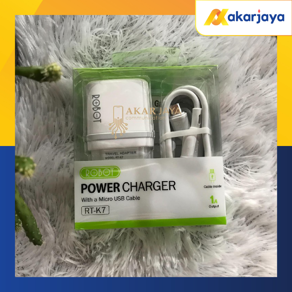 Jual CHARGER ROBOT RT-K7 QUICK CHARGER 5V/1A - QUICK CHARGER ROBOT RT ...