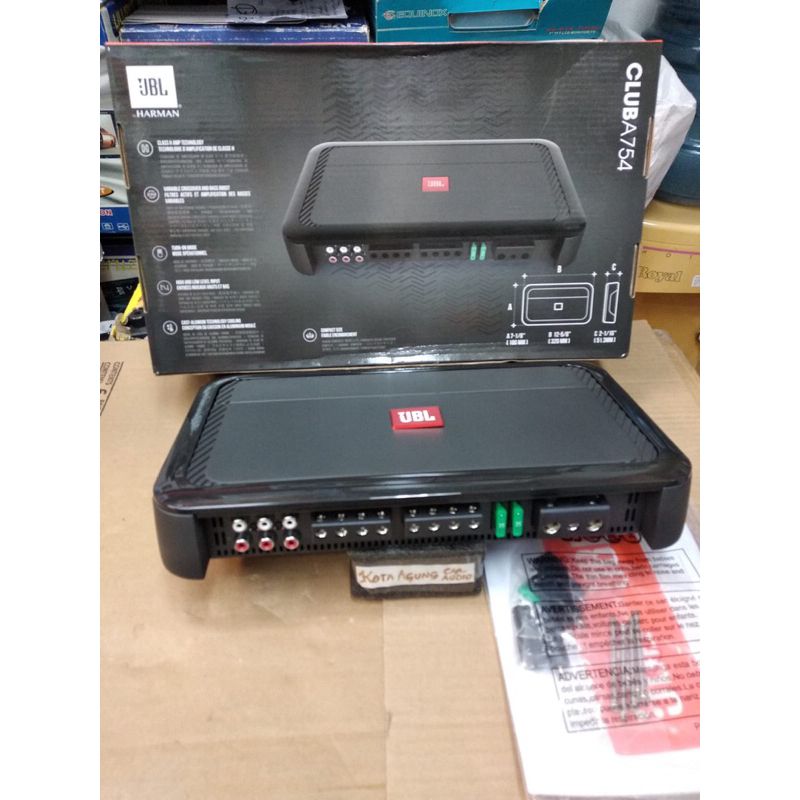 Jual power 4ch jbl club a754 by harman | Shopee Indonesia