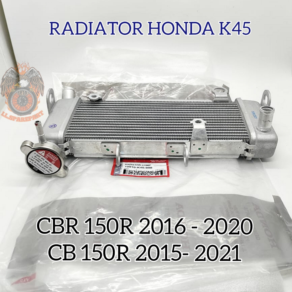 Jual RADIATOR HONDA K45 CBR150R NEW CB 150R NEW ASLI ORIGINAL HONDA CBR ...