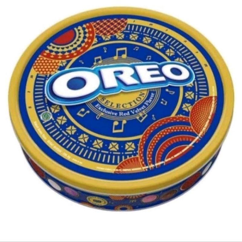 Jual Biskuit kaleng lebaran Oreo Selection Exclusive Red Velvet Flavour ...