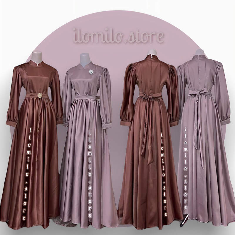 Jual Real pict - gamis pesta mewah, free bross mewaah - dress elegan ...