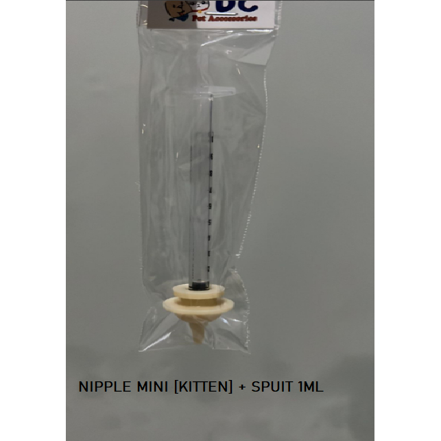 Jual Dot kucing , anjing & hewan kecil ukuran mini NIPPLE MINI + SPUIT ...