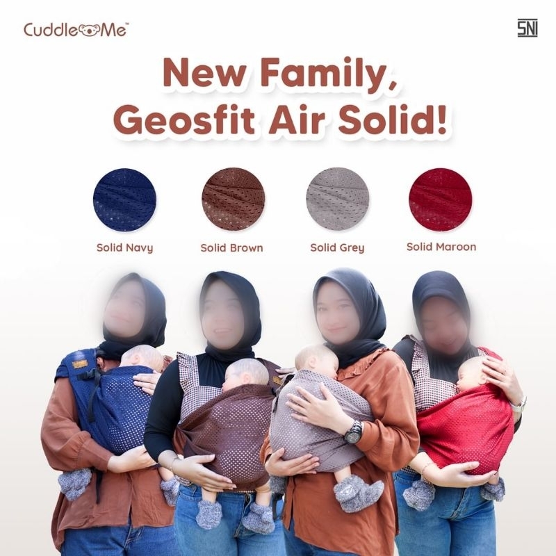 Jual Gendongan Geos Fit Air Cuddleme Geosfit Sporty Gendongan Kaos All ...